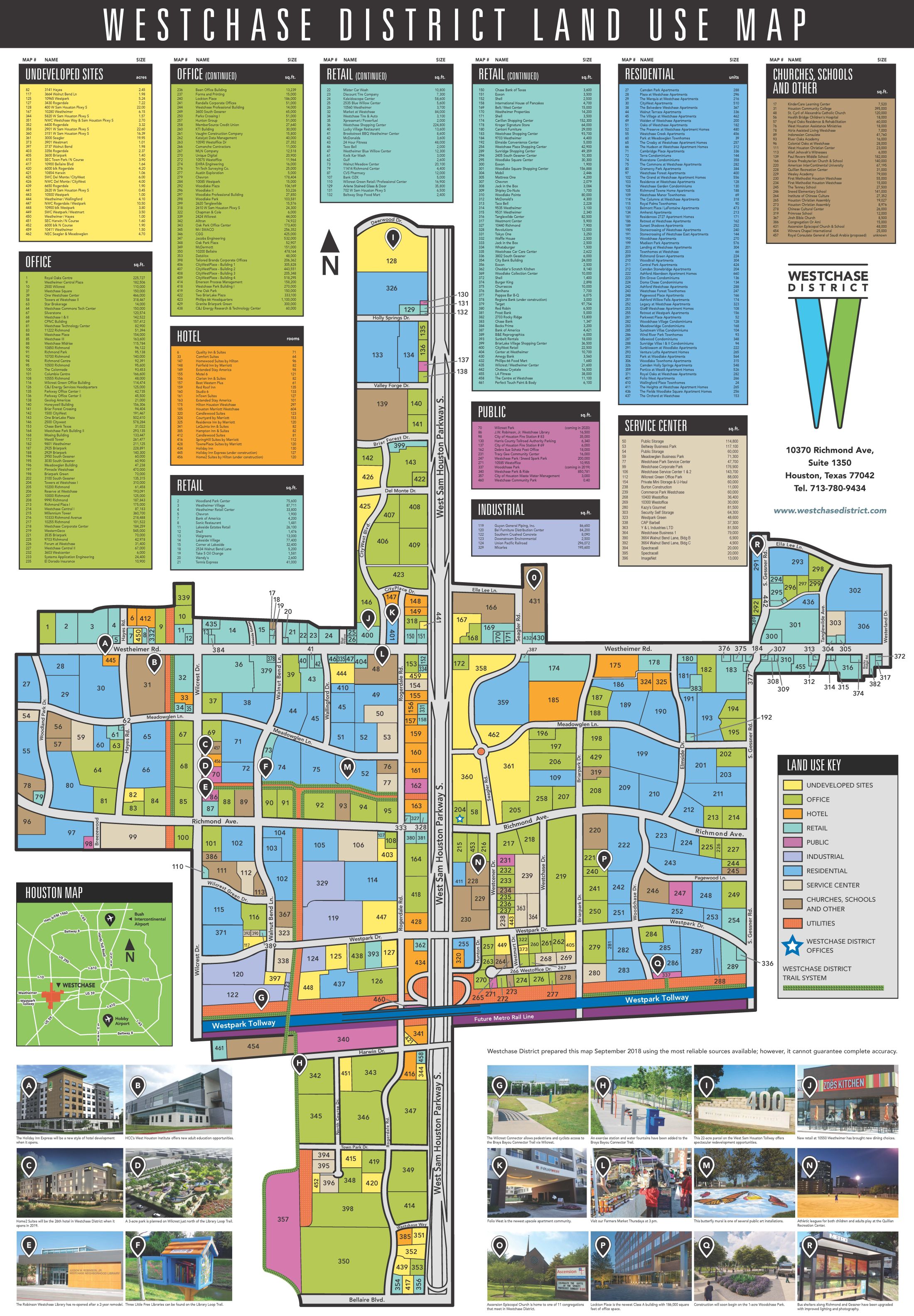 2018 Land Use Map | WESTCHASE DISTRICT
