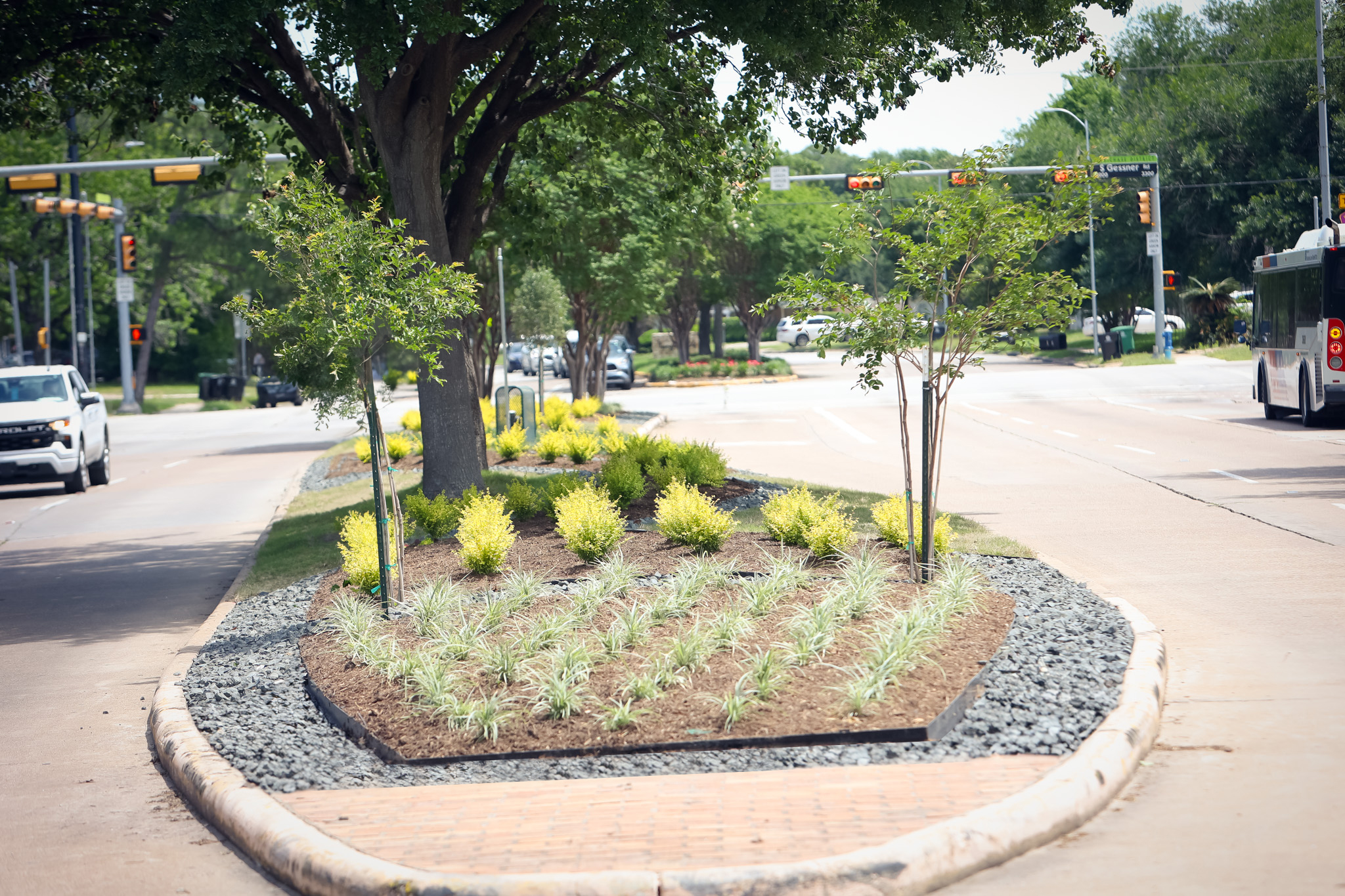 Landscaping Improvements Underway on Richmond | WESTCHASE DISTRICT